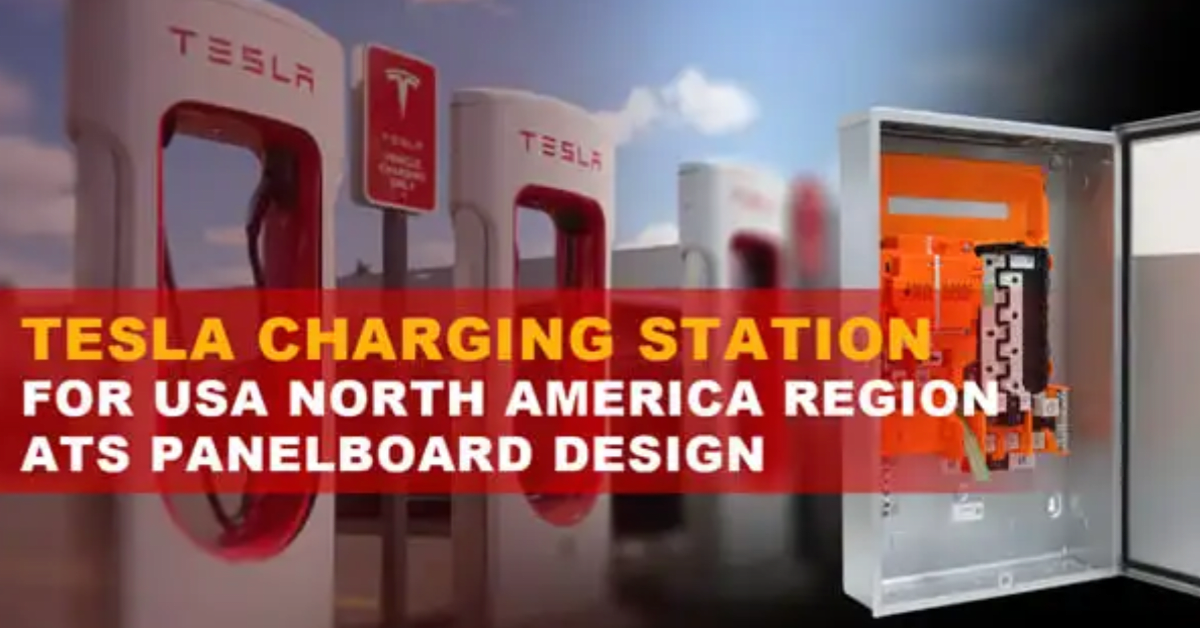 Powering the Future: Custom ATS Panel Board Designed for Tesla Charging ...